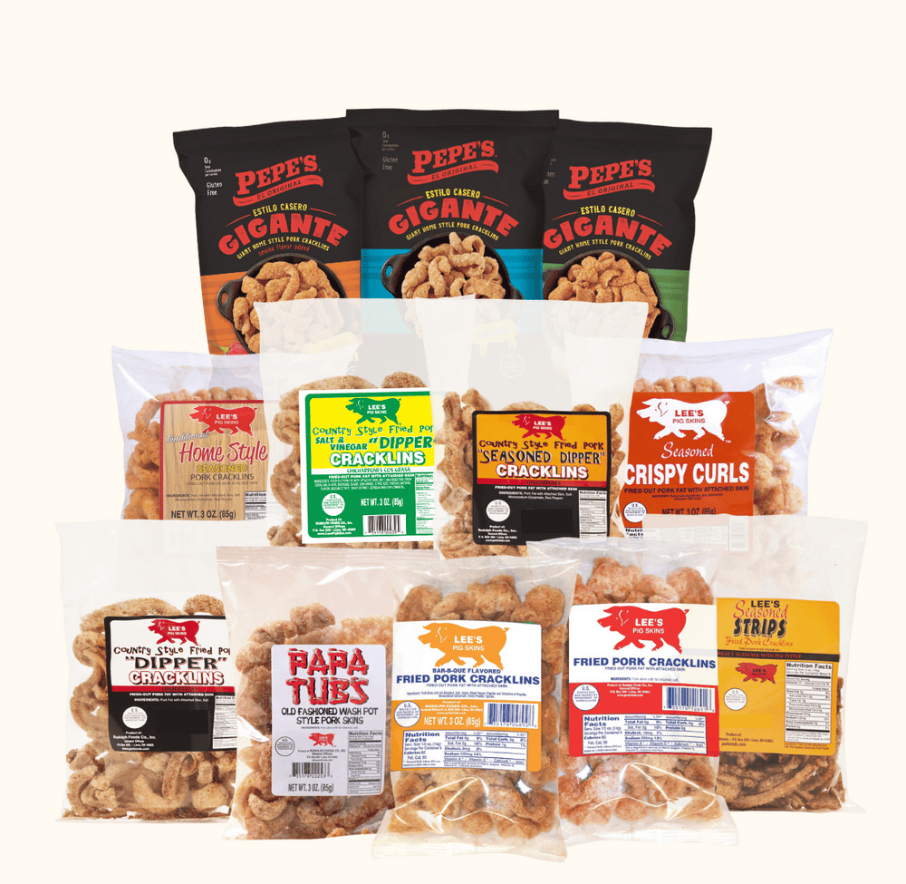 Fried in Lard | Pork Rinds, Chicharrones & Cracklins - PorkRinds.com