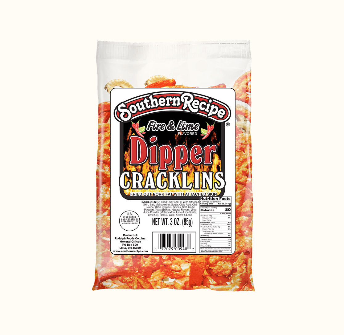 Fire & Lime Fried Pork Cracklin Dippers | Southern Recipe - PorkRinds.com