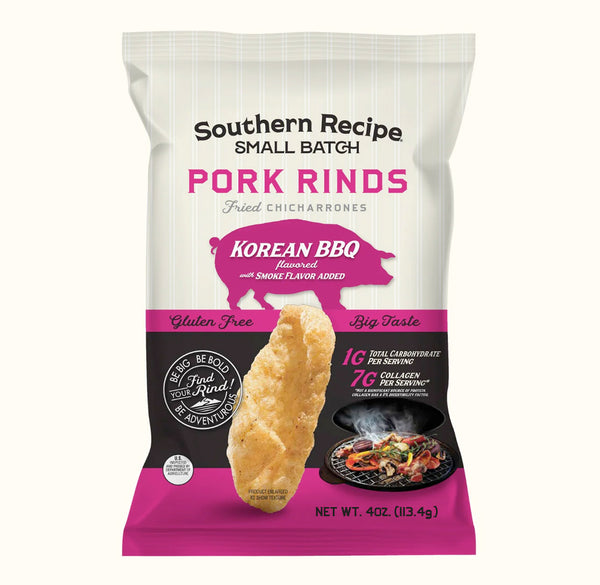 Korean BBQ Pork Rinds | SR Small Batch - PorkRinds.com